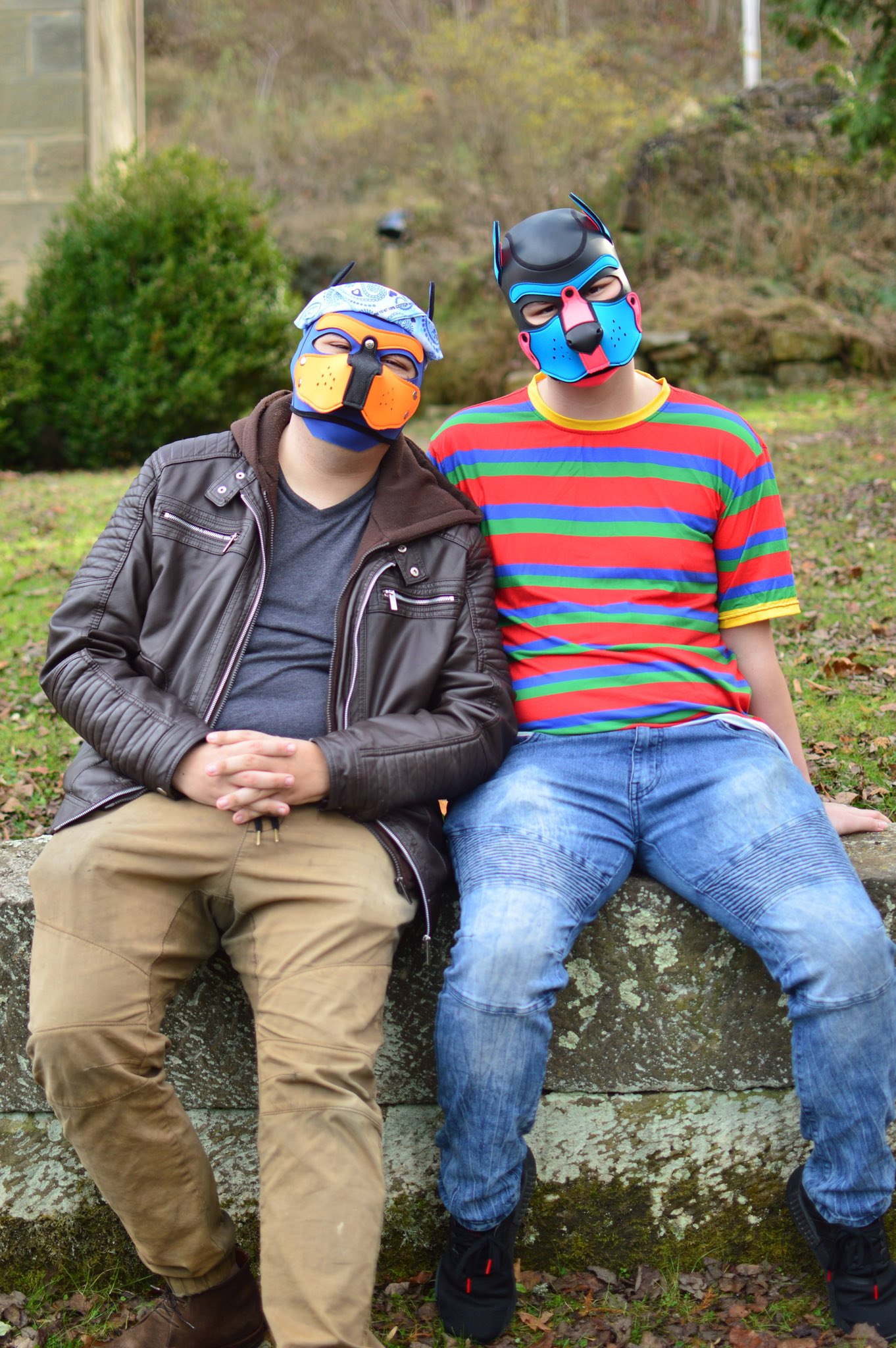 SmolPortaPup on Twitter: "Two pups out in nature, they might kiss.. @BlakeDillian, I’m sorry ...