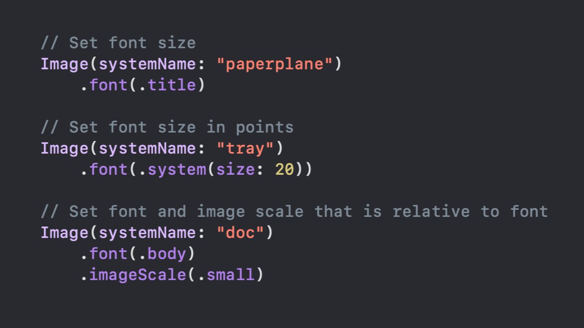 Natalia Panferova on Twitter: "A note on working with SF Symbols in SwiftUI: don’t use ...