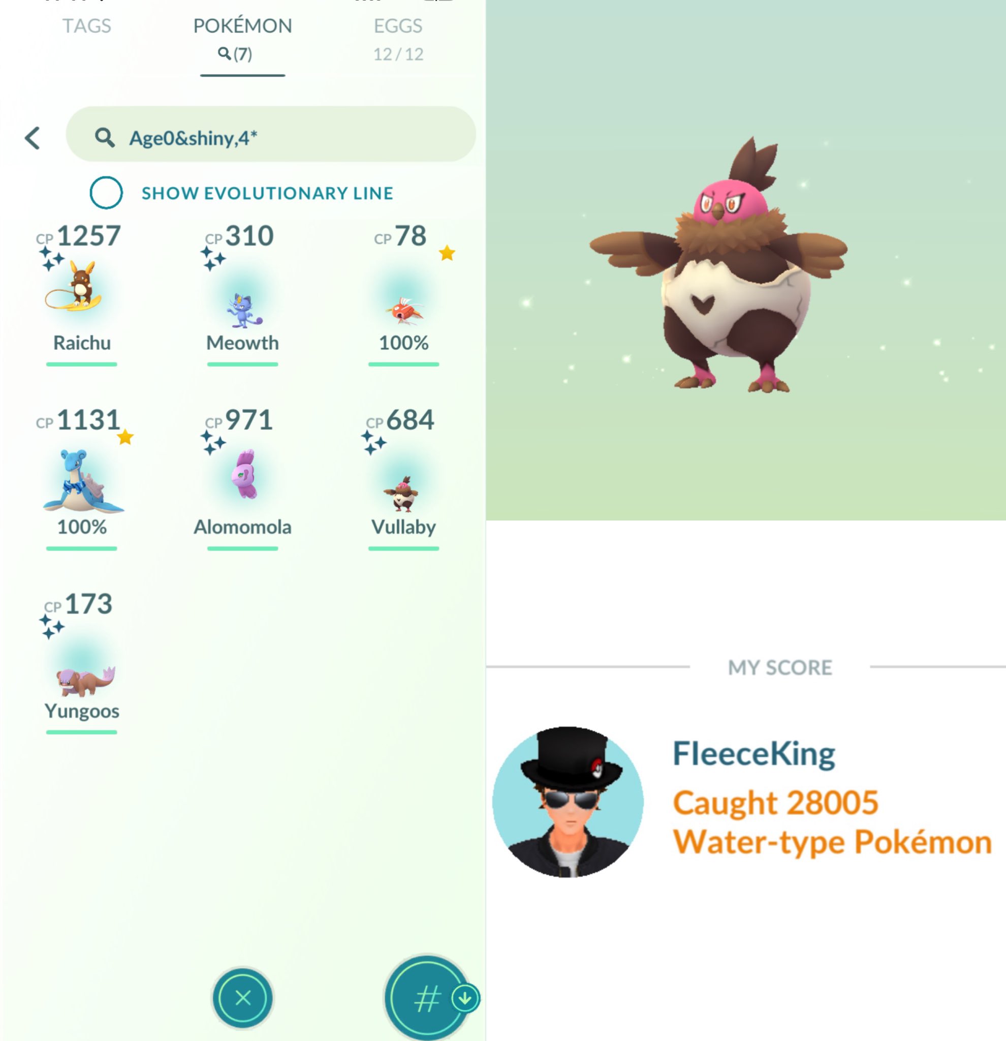 Shiny Vullaby Evolution