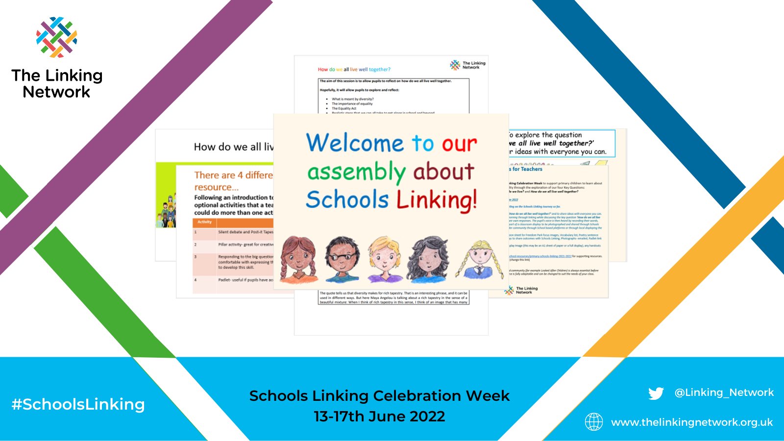The Linking Network on Twitter: "#SchoolsLinking Celebration Week is less than 4 weeks away! If ...