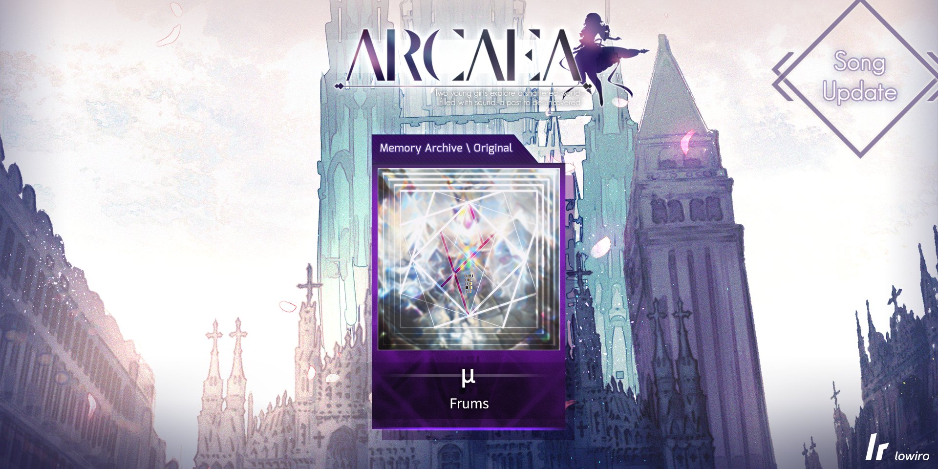 Arcaea公式 on Twitter: "Ver. 3.12.10で登場する楽曲、2曲目はこちらです。 Memory Archiveより配信！ 【"μ" by Frums】 "それは ...