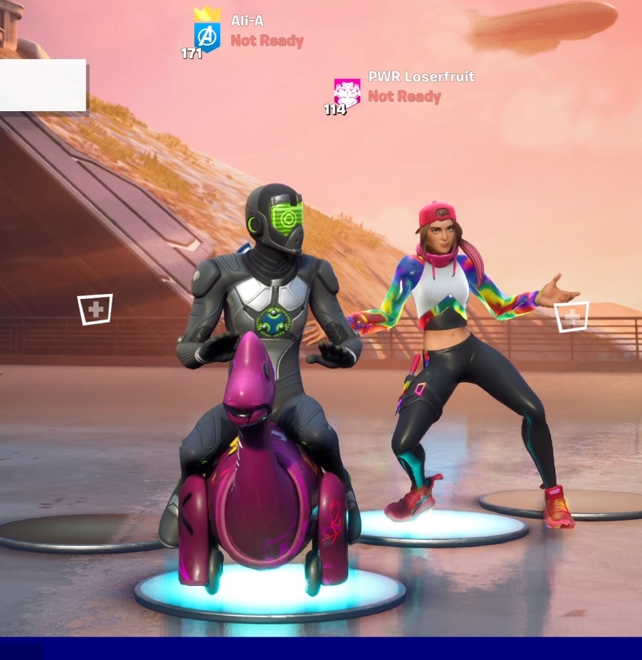 An ICONic duo @Loserfruit Ali-A @omgitsalia