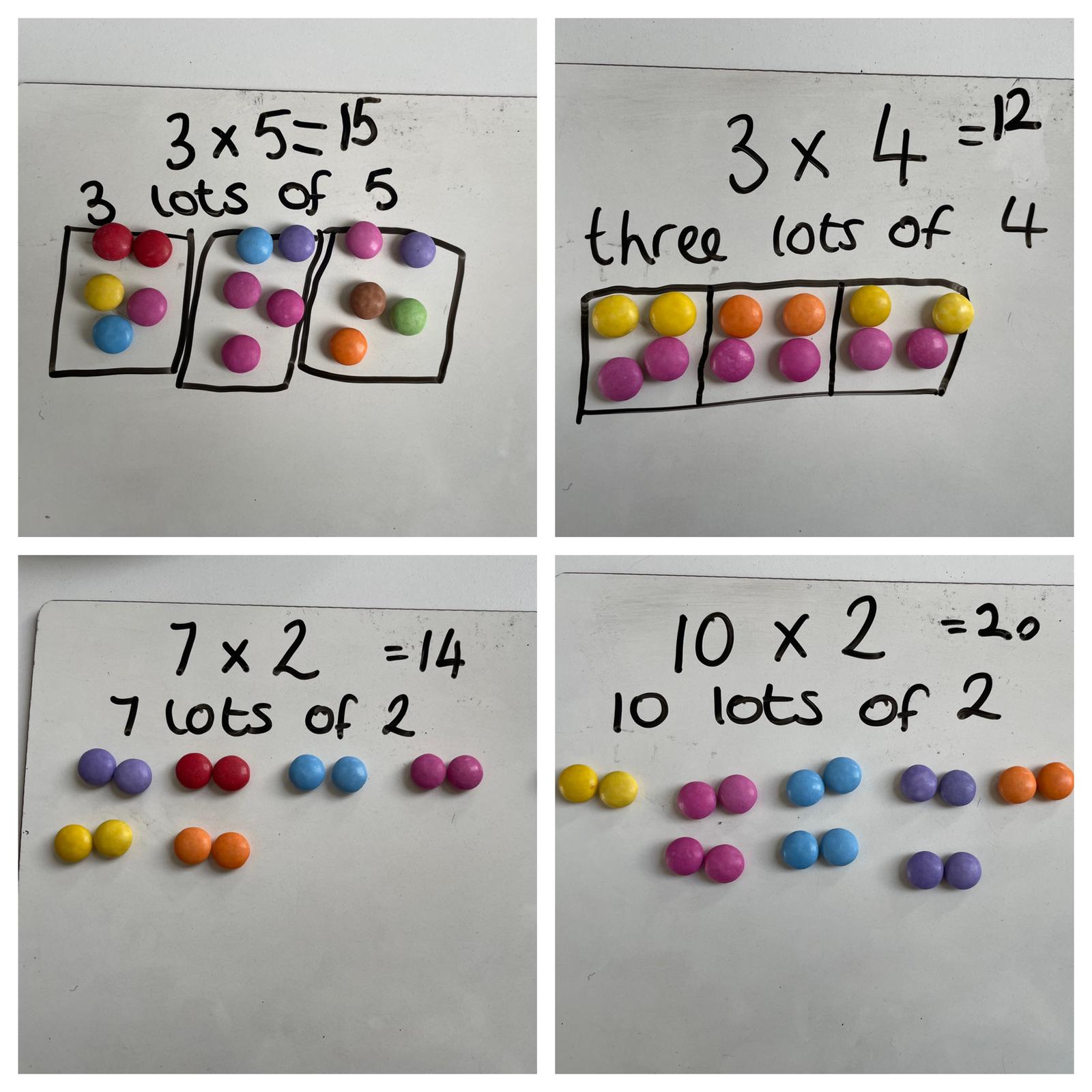 Learn North West on Twitter: "Teaching multiplication with Smarties ...