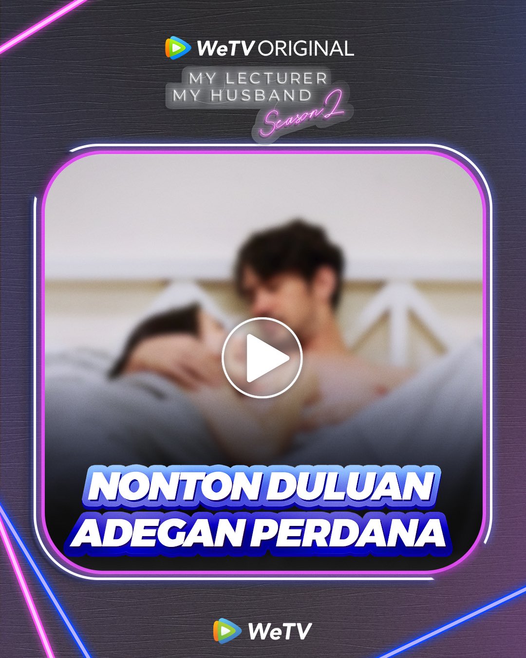 WeTV Indonesia on Twitter: "Tim ga sabar nonton WeTV Original My Lecturer My Husband 2 mana ...