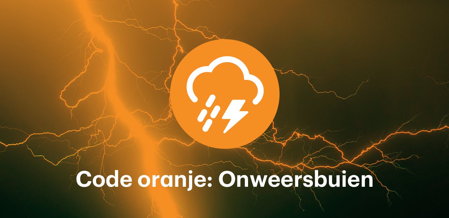 Buienradar on Twitter: "CODE ORANJE voor Limburg, Gelderland en Noord-Brabant tussen 13:00 en 15 ...