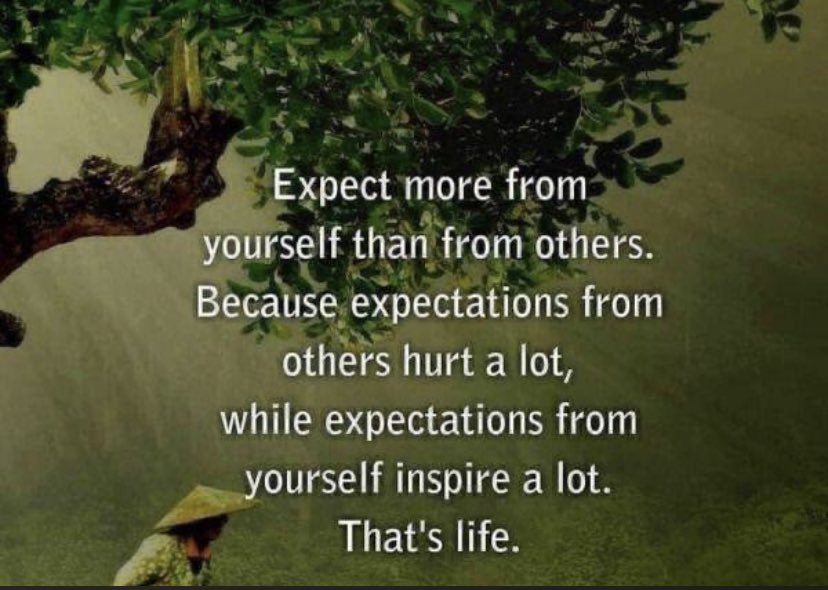Expecting More From Others Quotes
