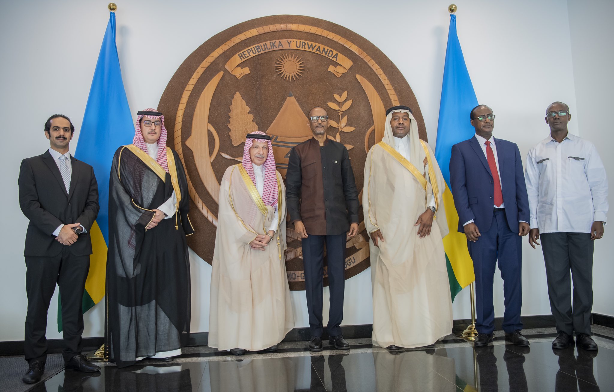 Presidency | Rwanda on Twitter: "President Kagame also received Ahmed A. A. Kattan, Special ...