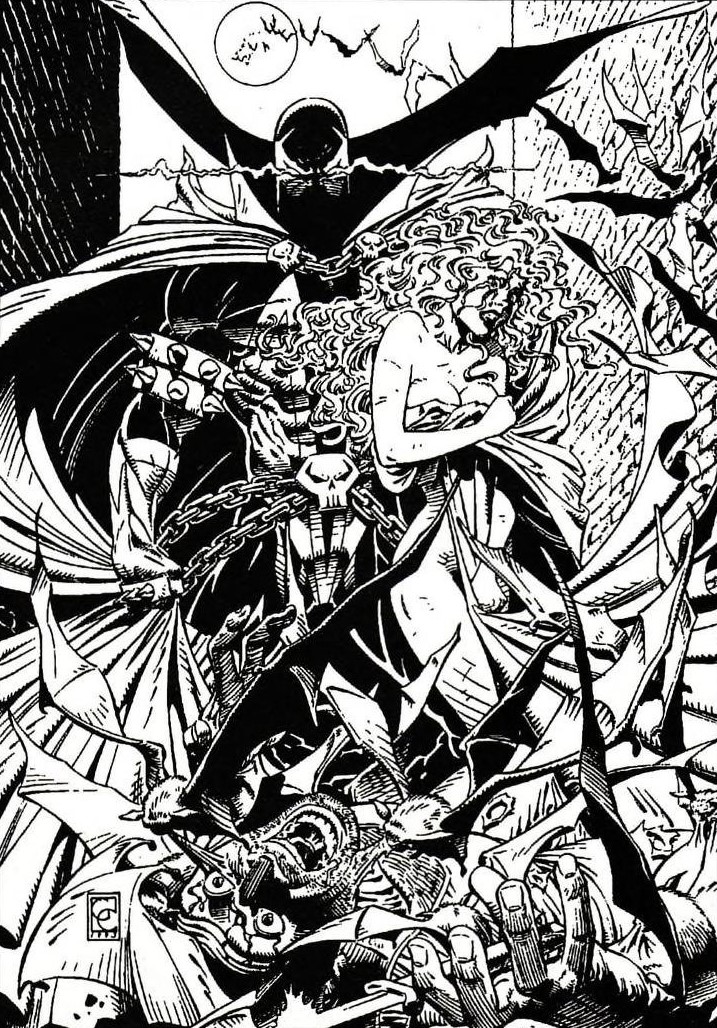 Daily Spawn Archive on Twitter: "RT @SpawnArchive: The unused cover for Spawn #16 (1993). Art by ...