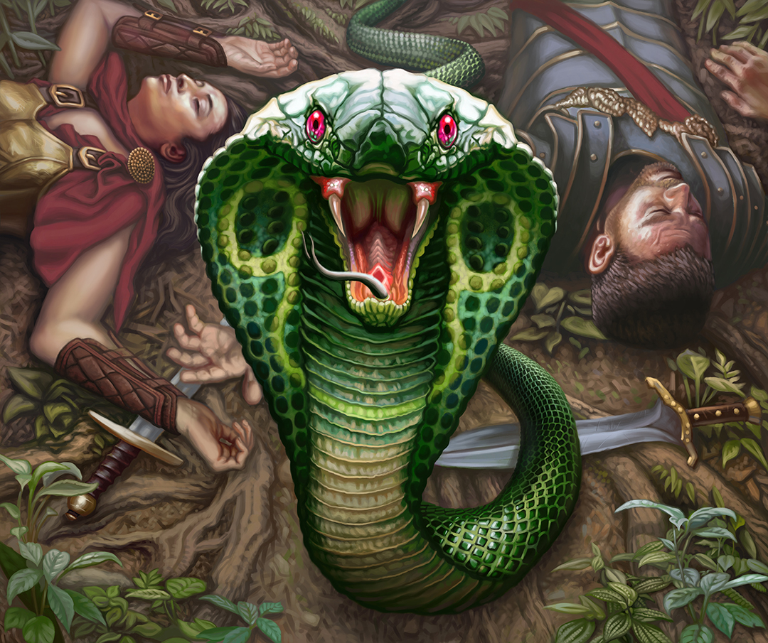 Cobra Snake Art