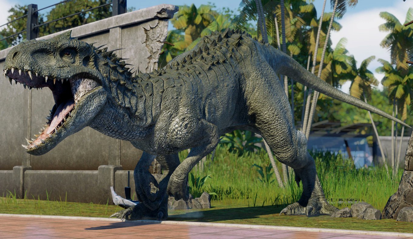 Indoraptor Vs Indominus Rex Jurassic World Evolution MAX SCORPIUS REX