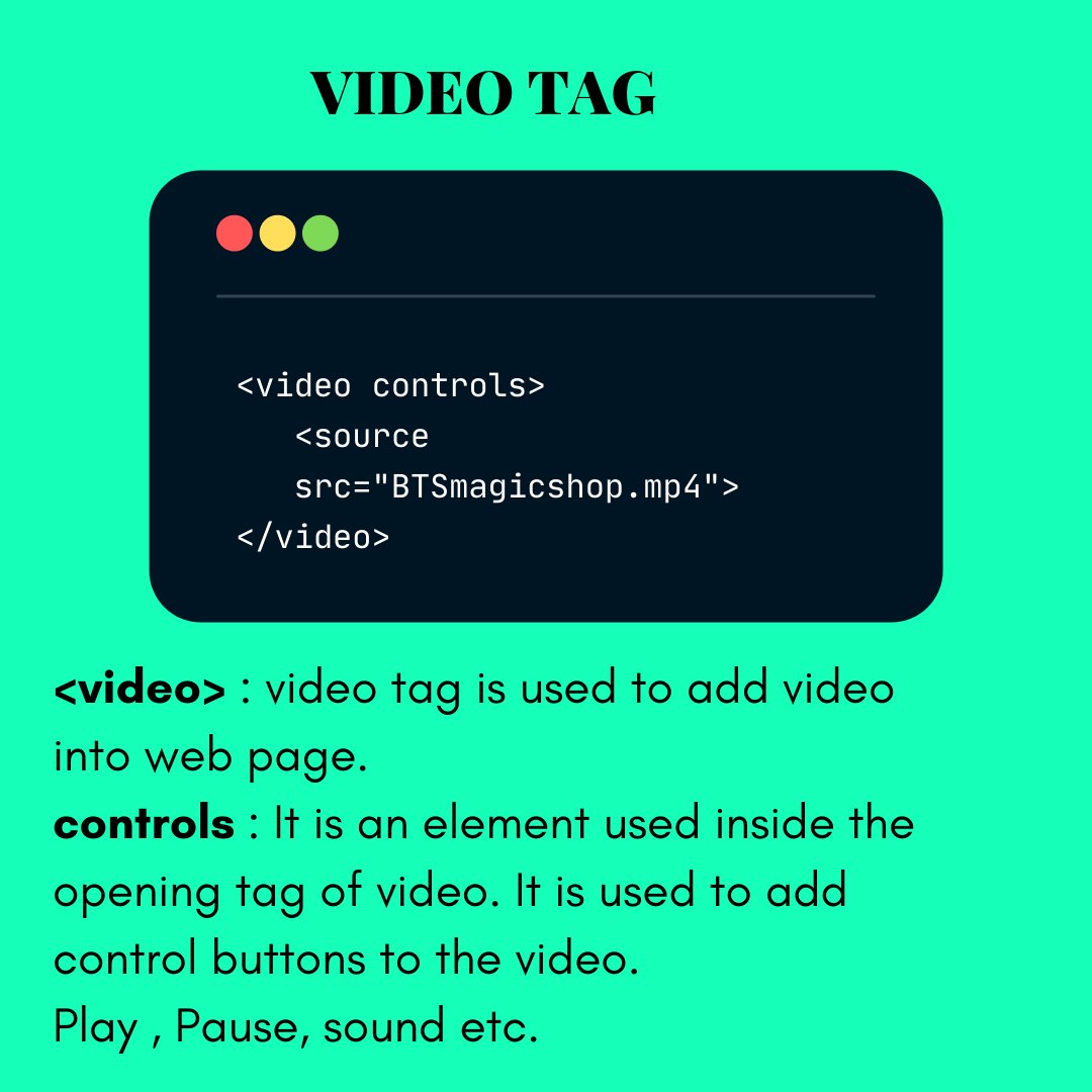 Complete basics of HTML part 2 This thread contains infograpics ...