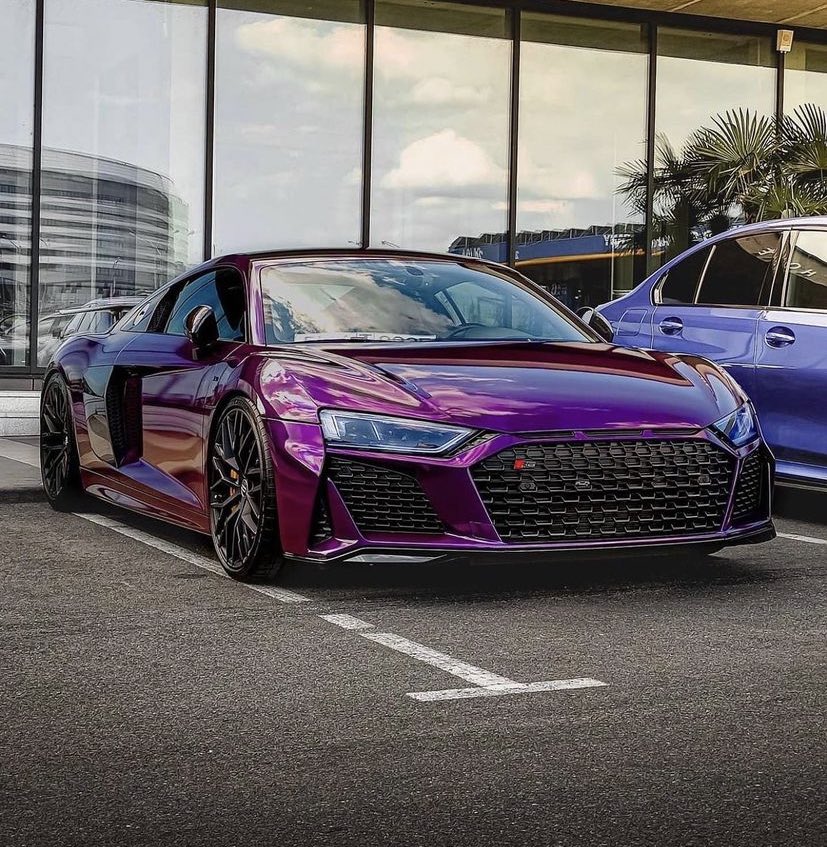 Audi R8 Purple 2022