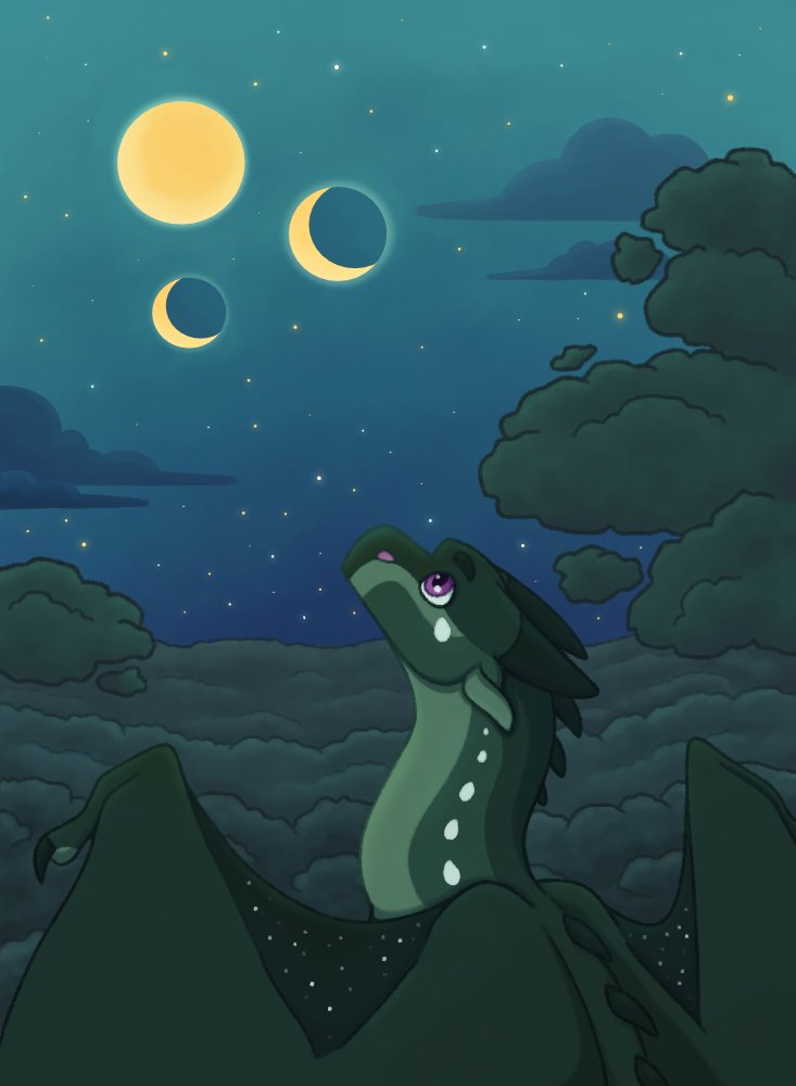 Three Moons Wings Of Fire