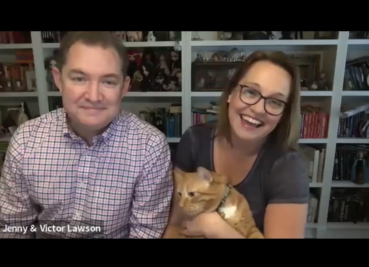 Jenny Lawson And Victor You Can Call Me “Spatula” For Short.