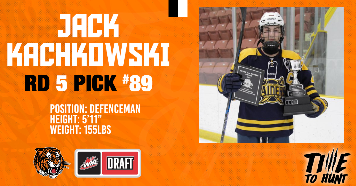 Medicine Hat Tigers on Twitter: "With the 89th overall pick, the Medicine Hat Tigers select ...
