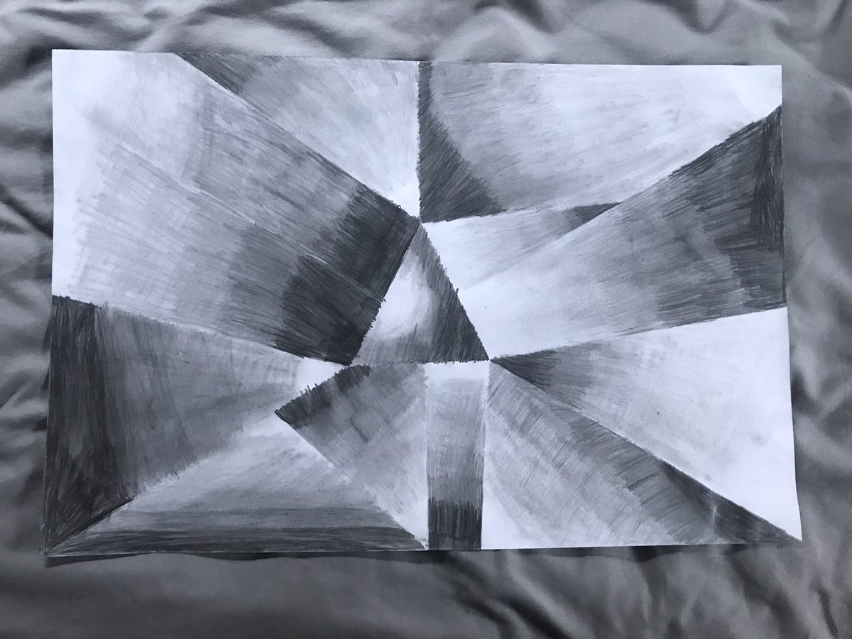 Shattered Value Drawing