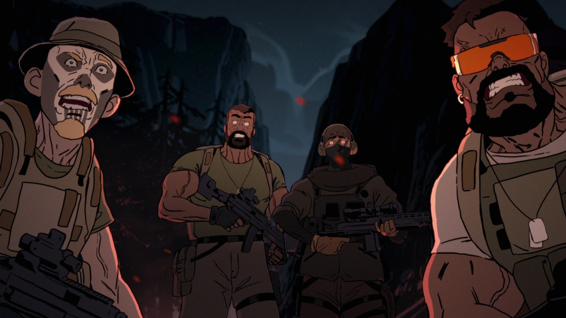 Netflix Geeked on Twitter: "Episode: Kill Team Kill 😎💥🐻 https://t.co/r3pD71KCNF" / Twitter