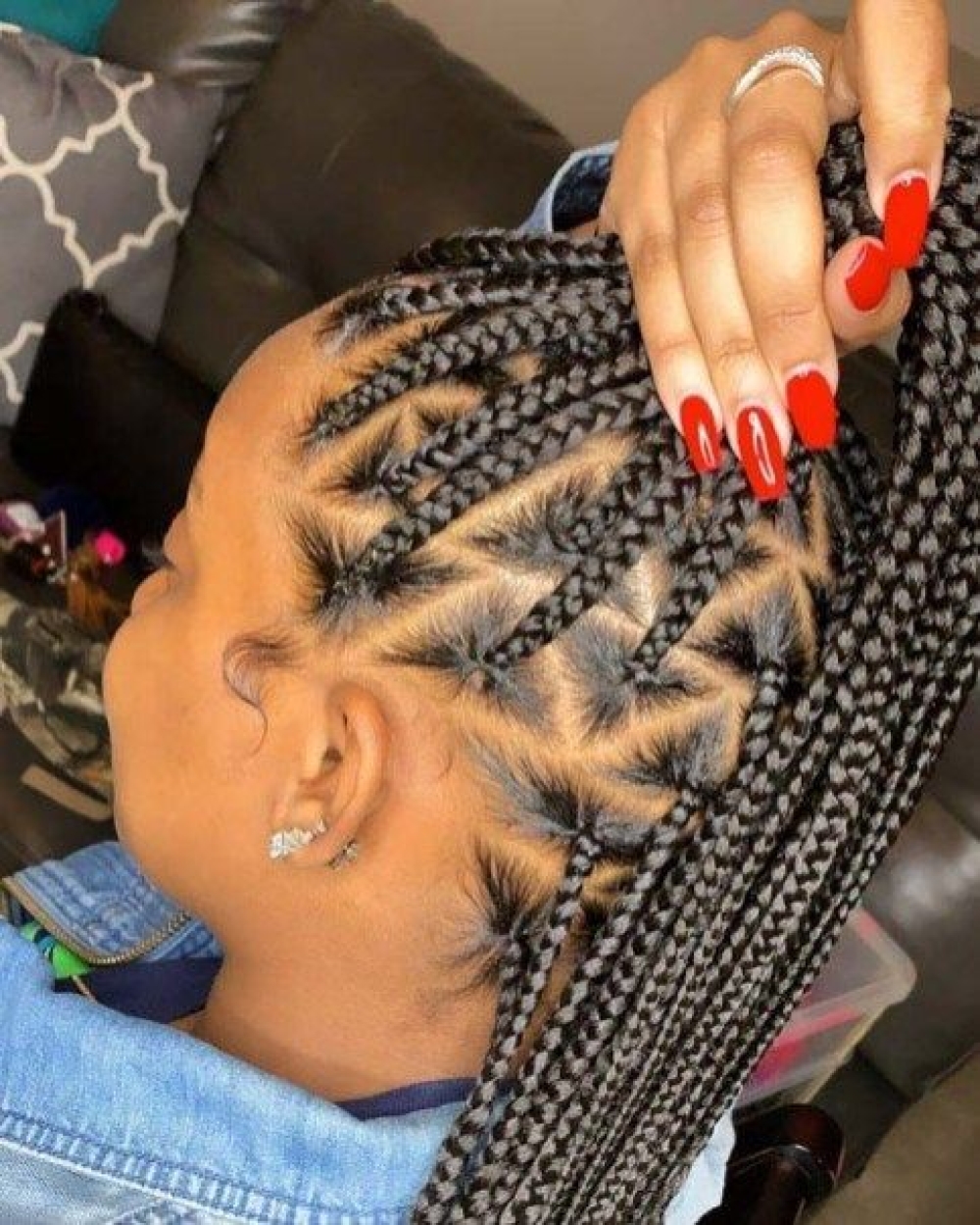 Big Box Braids Styles 2022
