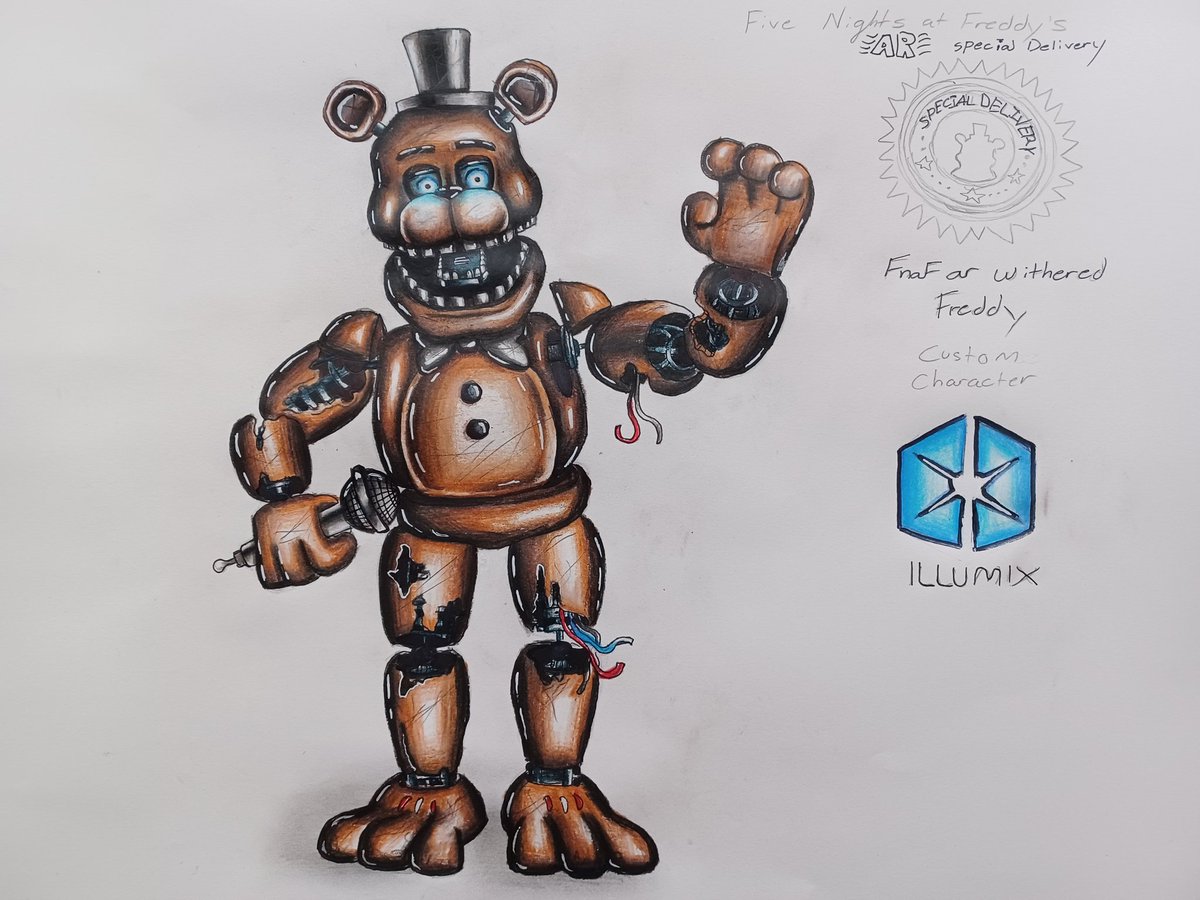 Withered Freddy Fnaf