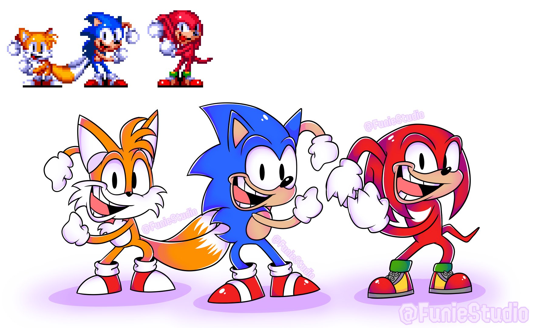 Sonic Tails Sprites