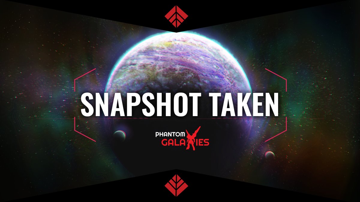 Phantom Galaxies on Twitter: "The Snapshot has been taken! Tickets will be given for these NFT ...