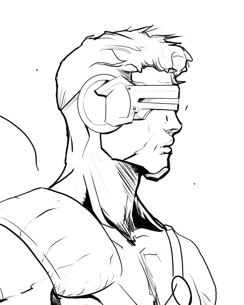 Cyclops X Men Drawing
