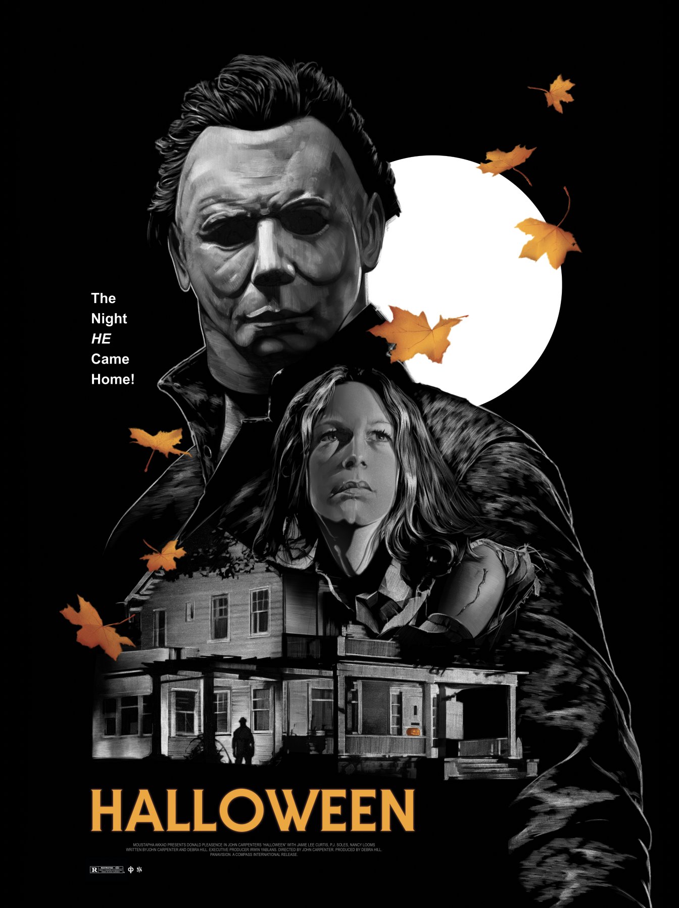 Halloween 1978 Michael Myers Poster