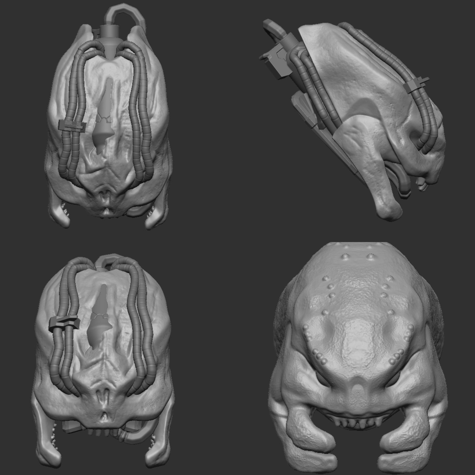 Halo Elite Head Model