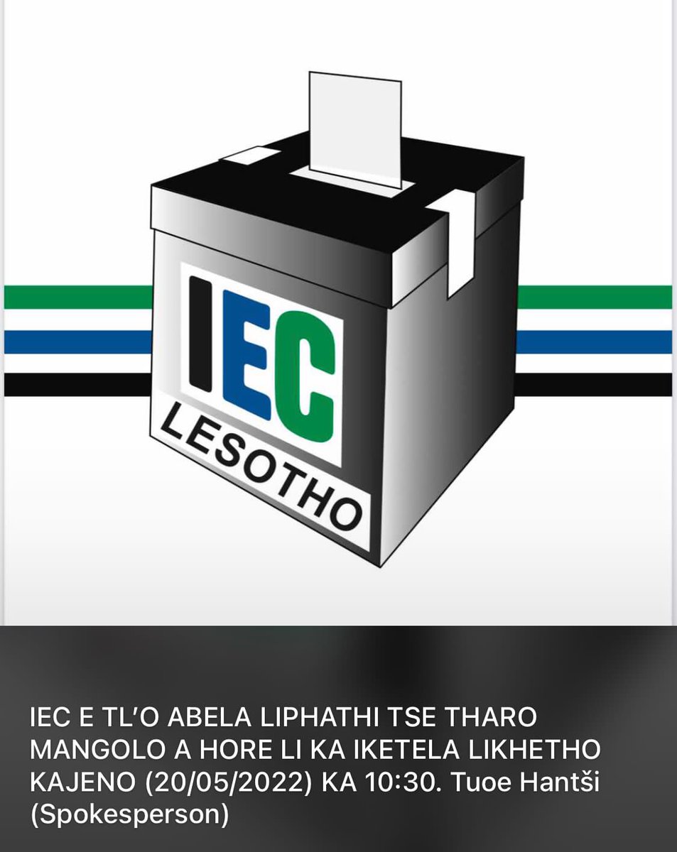 Iec Lesotho Logo