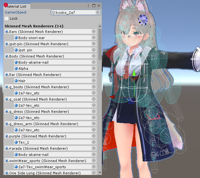ぎん@VRC on Twitter: "【MaterialListTool.cs】 Unityエディター拡張スクリプト （メッシュレンダラーとVRCアニメーターが使用している）マテリアル一覧 ...