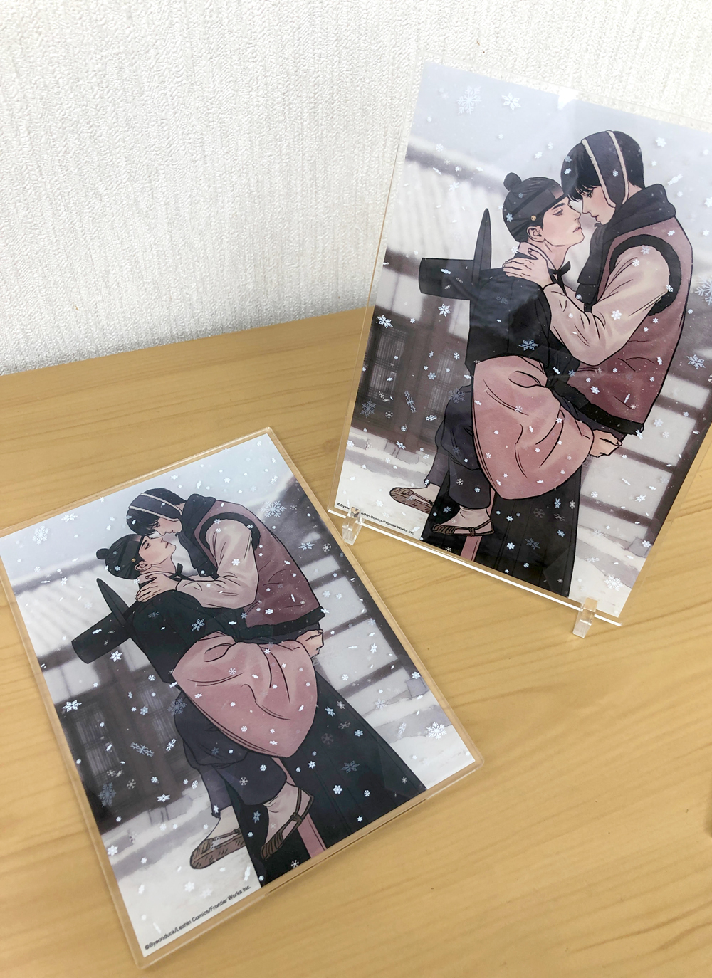 Dariaダリア On Twitter 📢おしらせ Dcuni「夜画帳 3」 著:byeonduck 6月22日水頃発売! アニメイト限定セット 「アクリルプレート」 サンプル