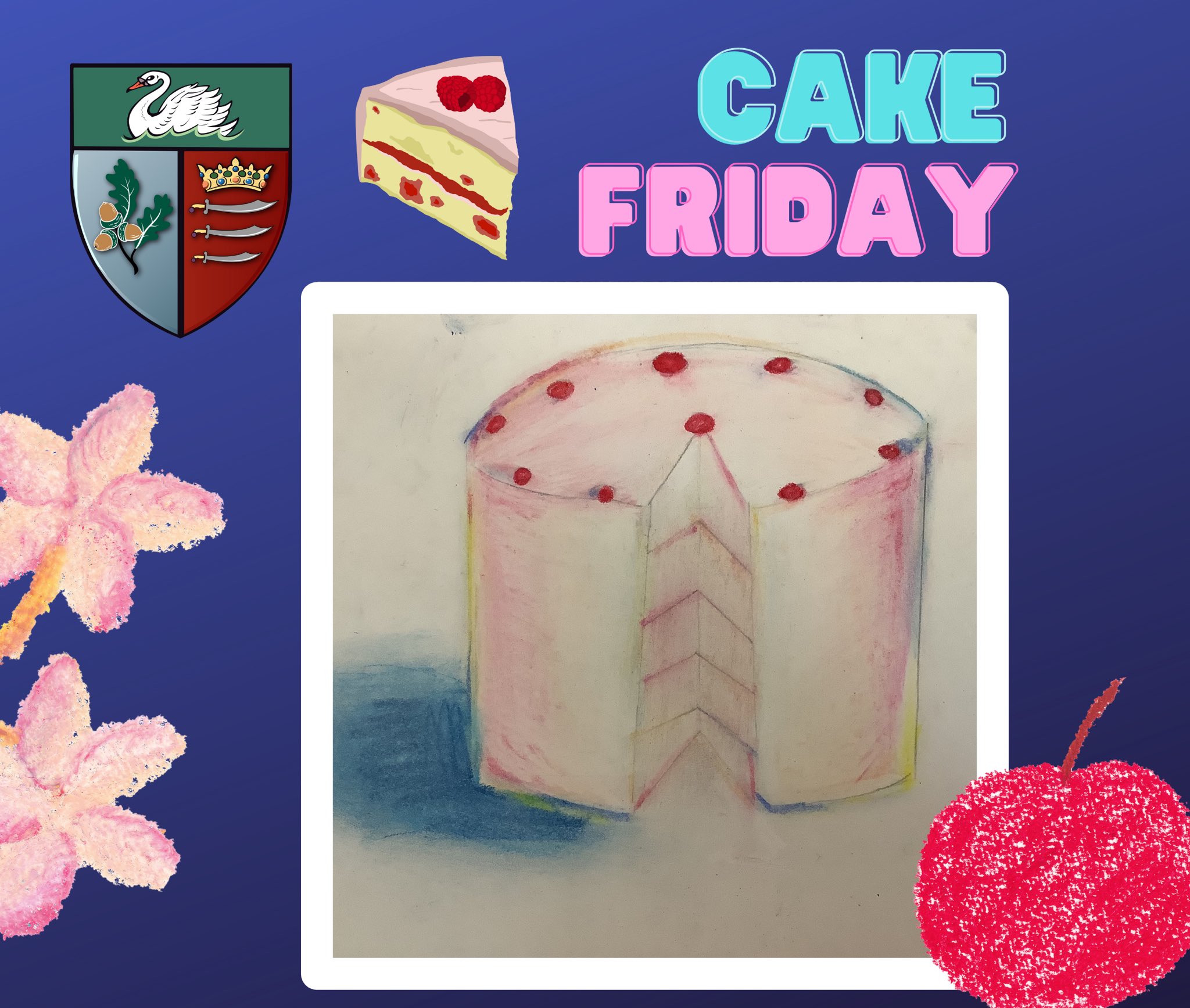 The Matthew Arnold School on Twitter: "Fabulous oil pastel cakes by ...