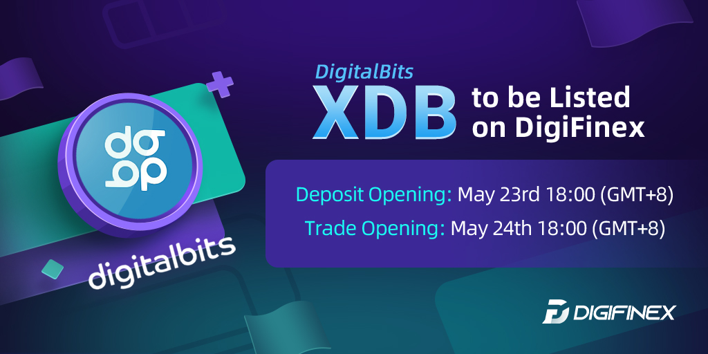 DigiFinex Global on Twitter: "🚀 #DigiFinex is listing #DigitalBits $XDB! It will be integrating ...
