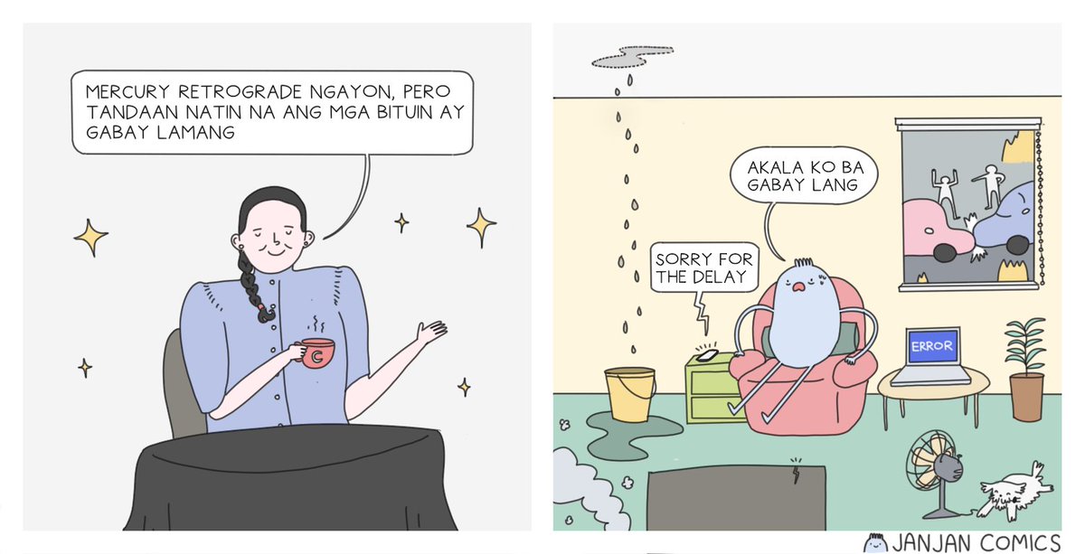 「Ang mga bituin ay gabay lamang. 」Janjan Comics ️ J9 POTA ORIGINALSの漫画