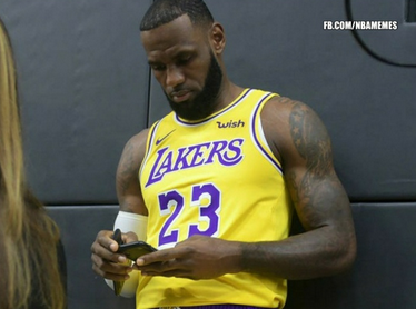 NBA Memes on Twitter: "If LeBron tweets about you during the playoffs, you have 9.7% of winning ...