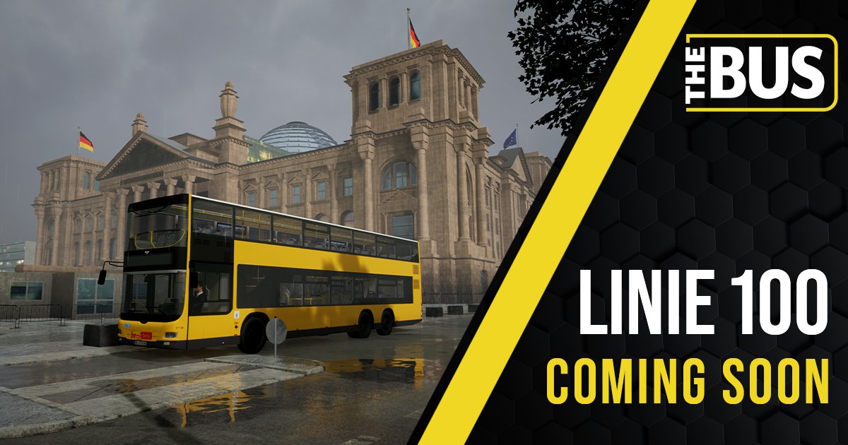 TML-Studios on Twitter: "COMING SOON: Line 100! Soon, the virtual Berlin in #TheBus (Early ...