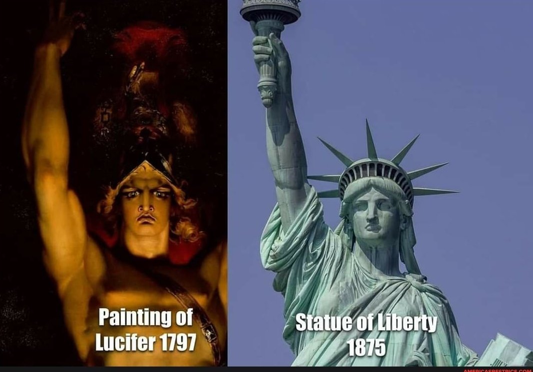 The Veil of Isis: The Statue of Liberty or The Light Bringer? (A 🧵 ...