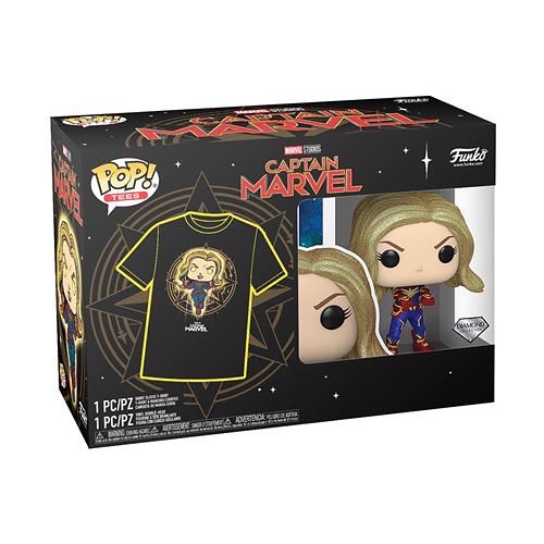 FunkoMarvelnews on Twitter: "First look at Captain Marvel Pop + Tee! #CaptainMarvel https://t.co ...