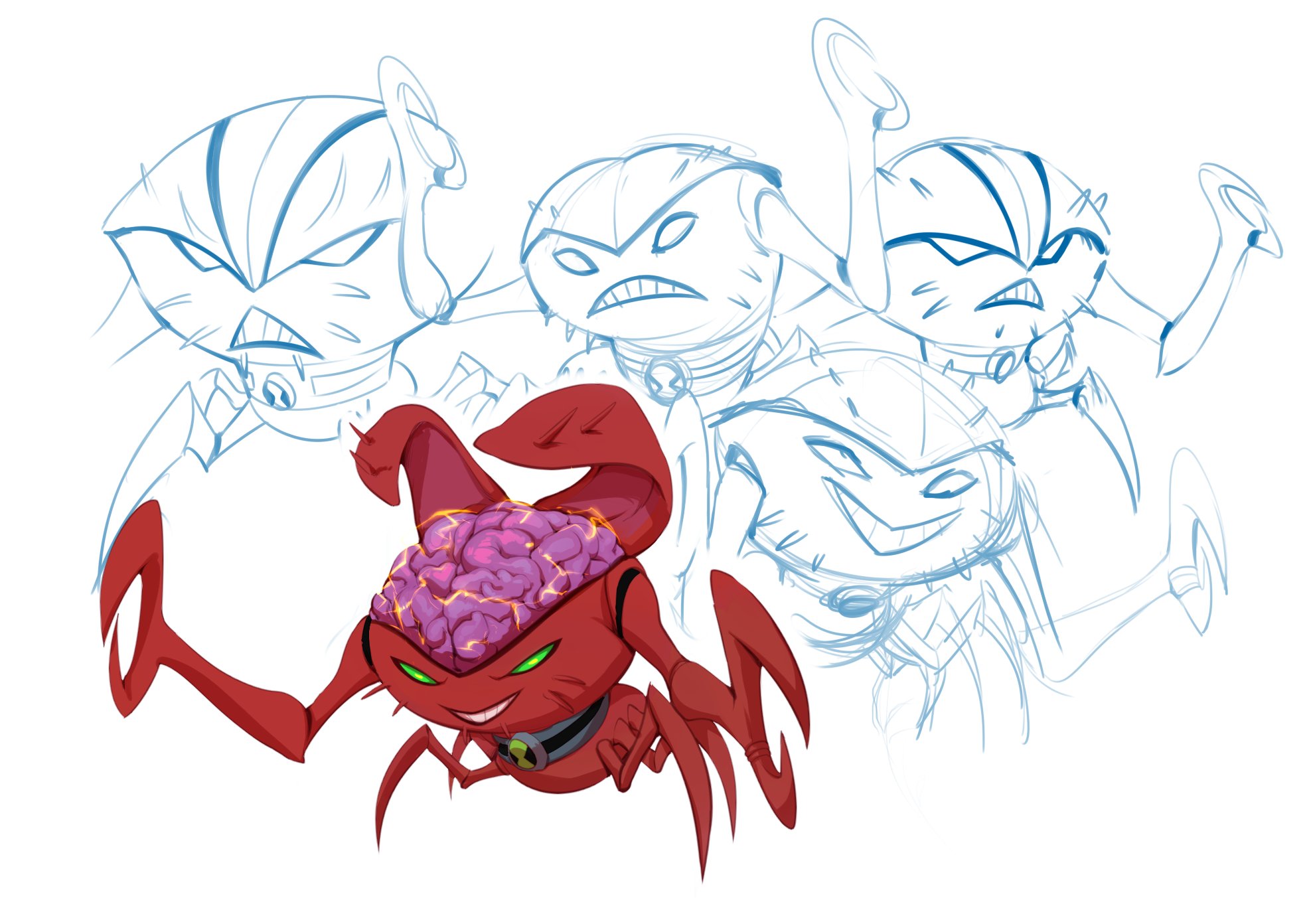 Ben 10 Omniverse Albedo Ultimate Spidermonkey