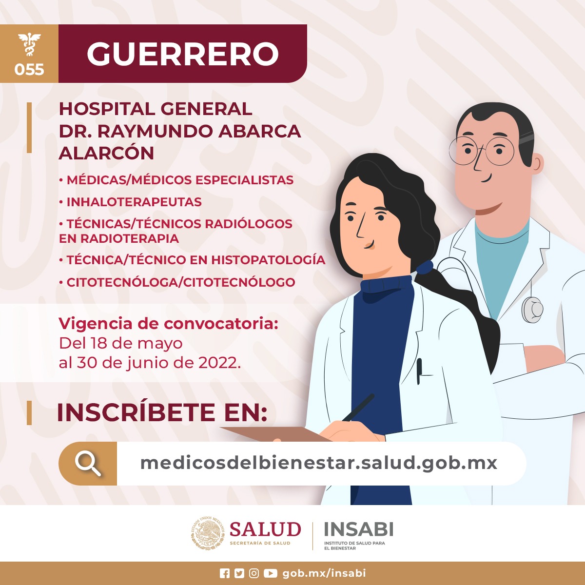 Instituto De Salud Para El Bienestar On Twitter Convocatoria Abierta