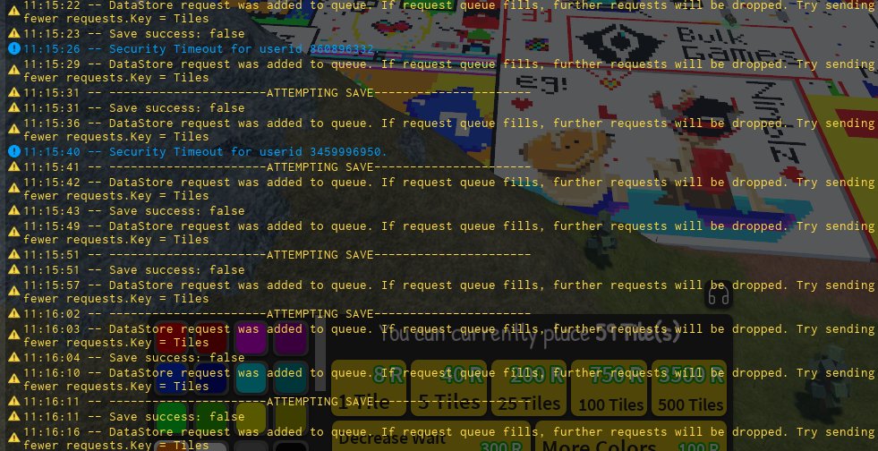 ScriptOn on Twitter: "Why does this happen? I'm making a DataStore call (UpdateAsync) every 10 ...