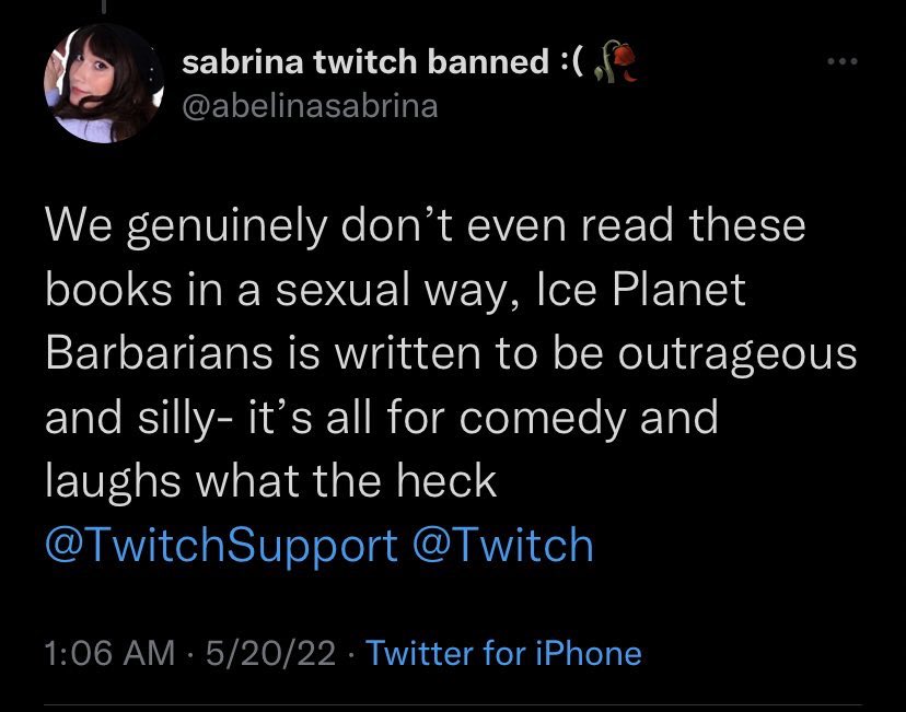 Dexerto on Twitter: "Despite the streamer admittedly not reading the book in a "sexual way ...