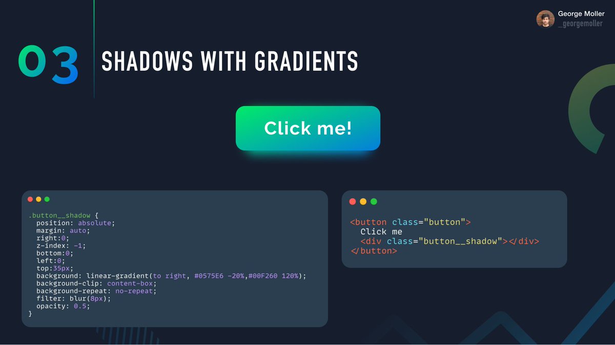 🌟 4 Practical examples that will teach you how to use gradients in web ...