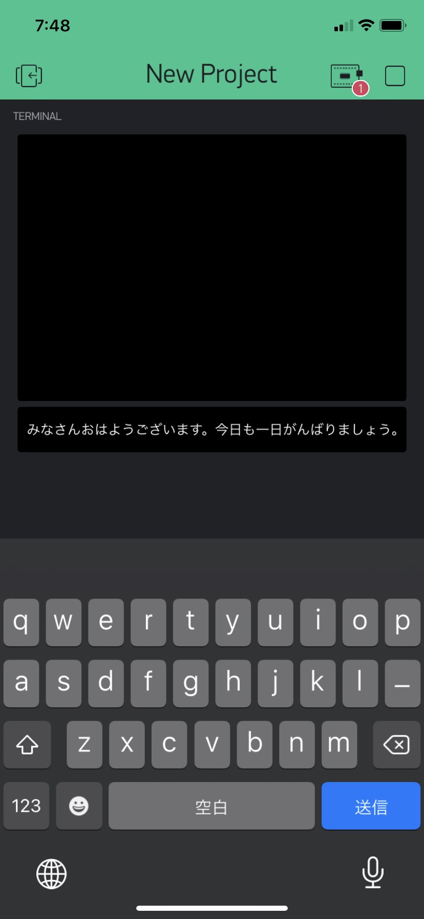 robo8080 on Twitter: "BlynkのTerminalを使ってvoicetextでｽﾀｯｸﾁｬﾝにいろいろ喋らせられる😁 #ｽﾀｯｸﾁｬﾝ #M5Stack https ...