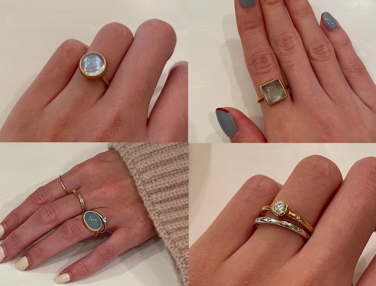 sweet on Twitter: "【MARIHAはダイヤの指輪もおしゃれ】本当に結婚できた…「最強パワーストーンリング」も紹介！【27歳ライターのリアル花嫁diary#31 ...