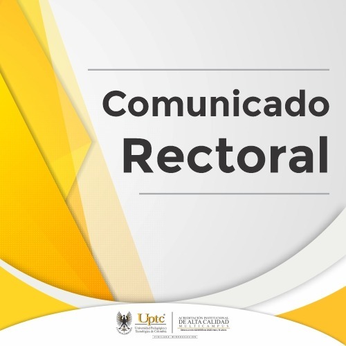 UPTC on Twitter: "El rector de la #UPTC, Óscar Hernán Ramírez, con el ...