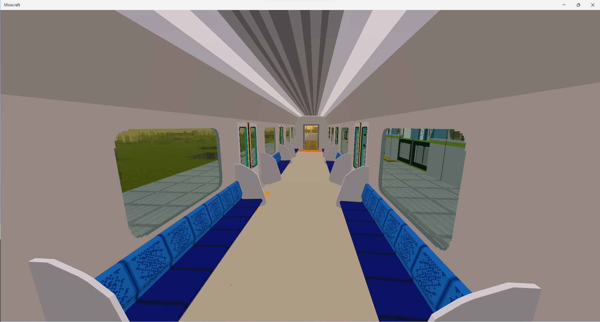 TCMB Official on Twitter: "壁面と座席が完成しました！内装は後LCDとつり革だけ！ https://t.co/1LPC33ushH" / Twitter