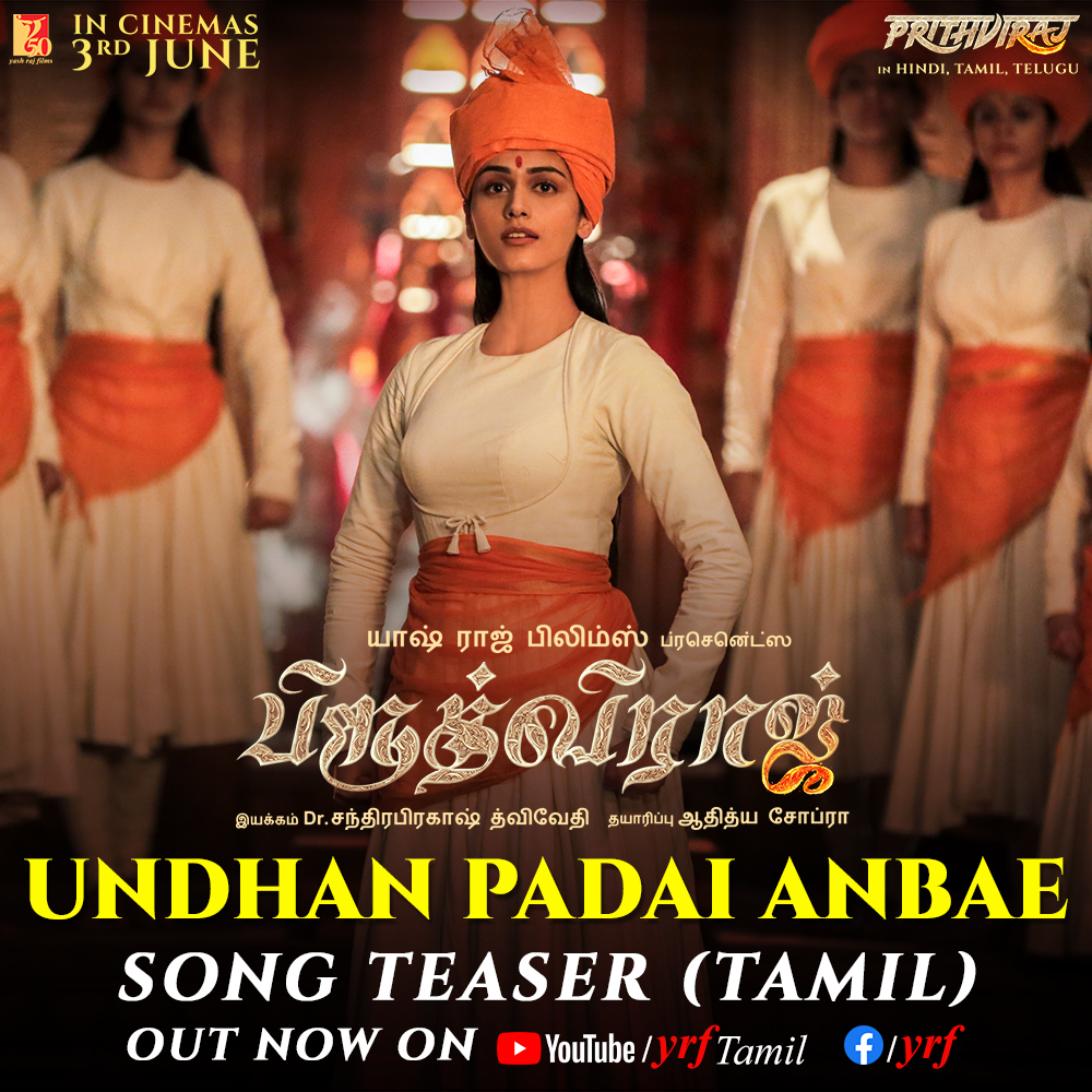 Akshay Kumar on Twitter: "#Yoddha is about prestige and honour. Watch #UndhanPadaiAnbae song ...