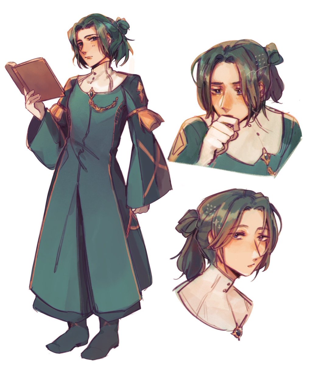 「linhardt pretty #fe3h 」|miru 💌のイラスト