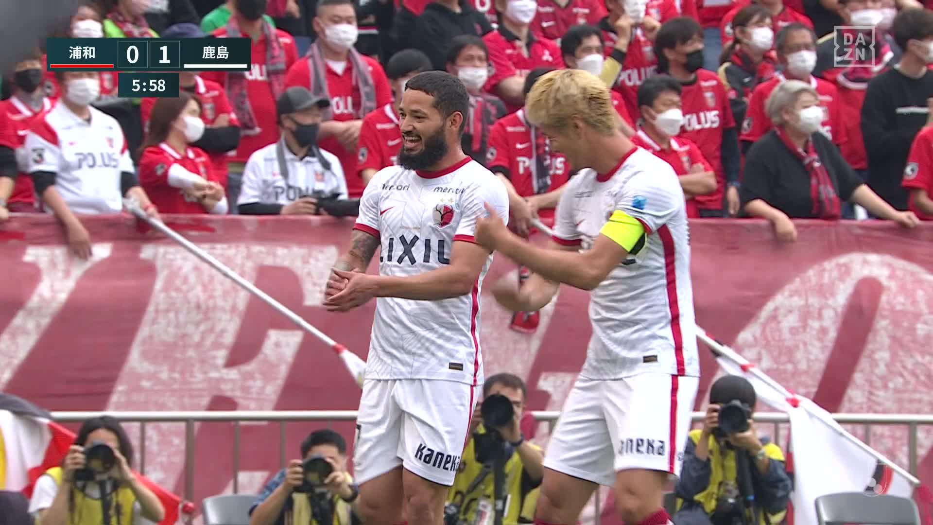 DAZN Japan on Twitter: "／ 先手は鹿島🦌 \ 左右への大きな展開から #アルトゥールカイキ が流し込む🙌 🏆2022明治安田J1第14節 🆚浦和×鹿島 📺#DAZN ...